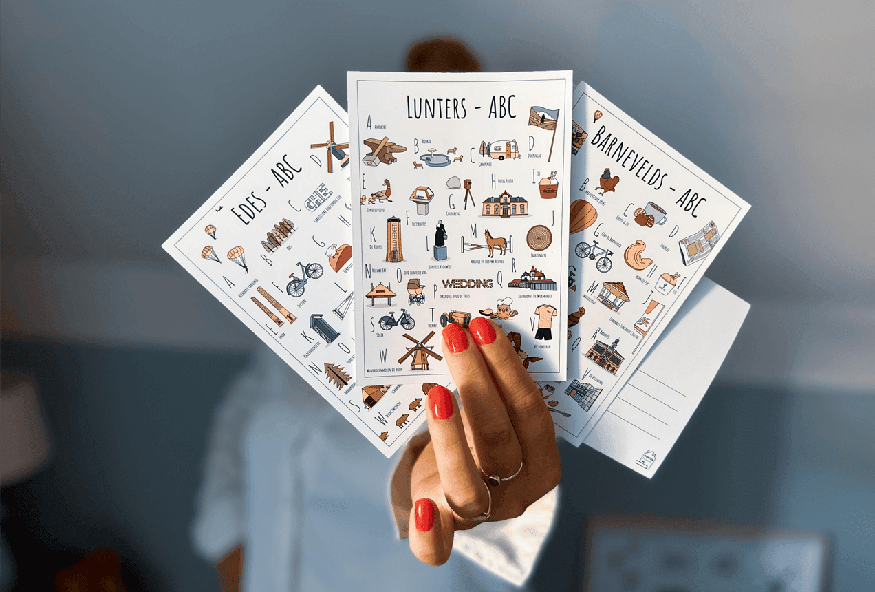 Ontdek de lokale ABC ansichtkaarten: Een unieke collectie - PosterPlaats